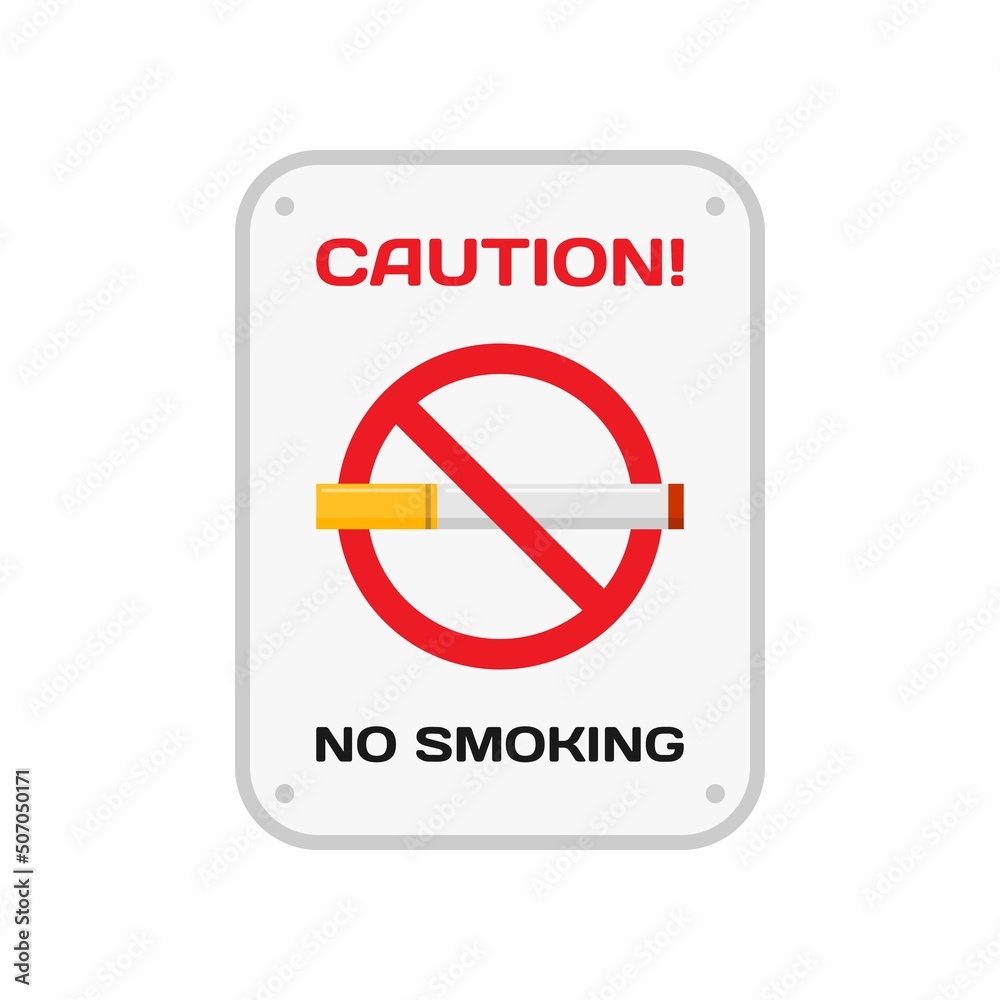 No Smoking Icon : Healthcare Theme, Infographics and Other Graphic ...