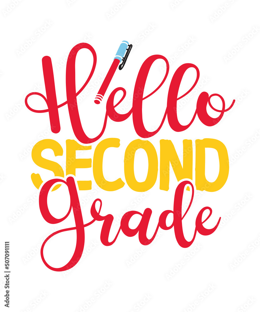 Hello Back to School svg, First day of School svg, Back to School ...