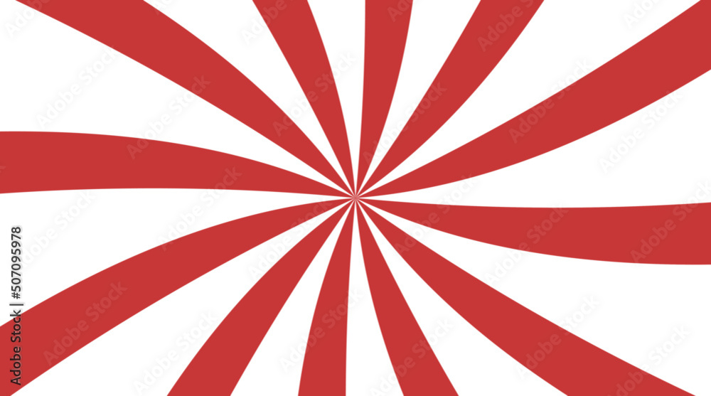 Twisted dark red Vector Background on white, psychedelic spiral with ...