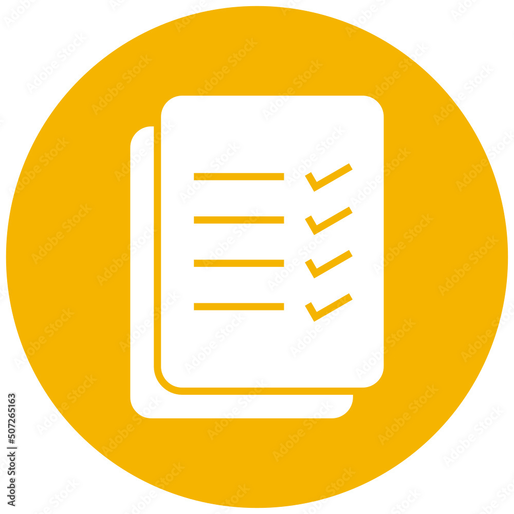 Vektorová grafika „Check list Icon“ ze služby Stock | Adobe Stock