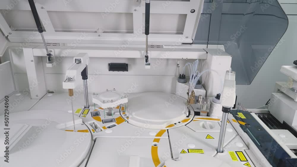 Video Stock Medical machine dealing with the expertise of the human ...