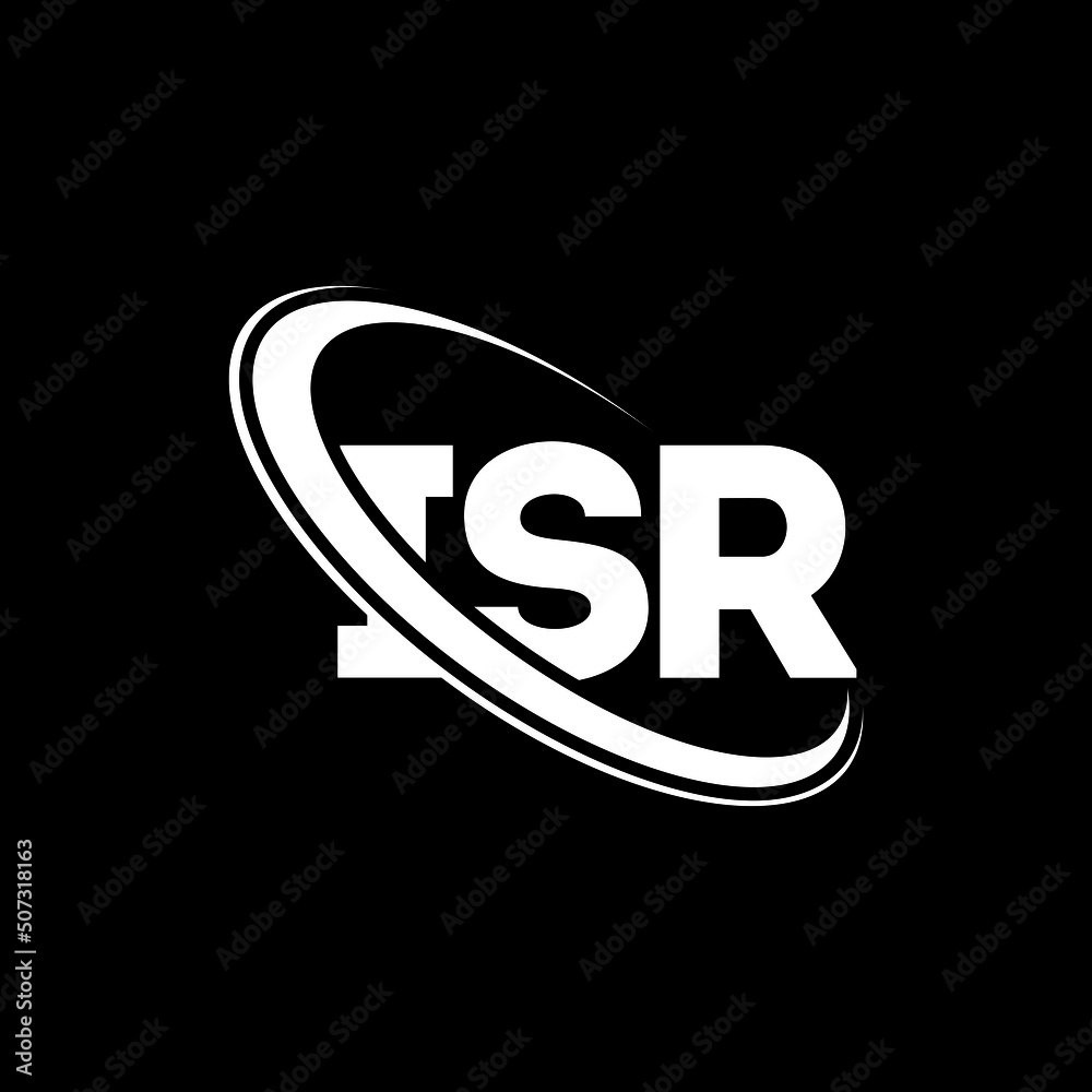 ISR logo. ISR letter. ISR letter logo design. Initials ISR logo linked ...