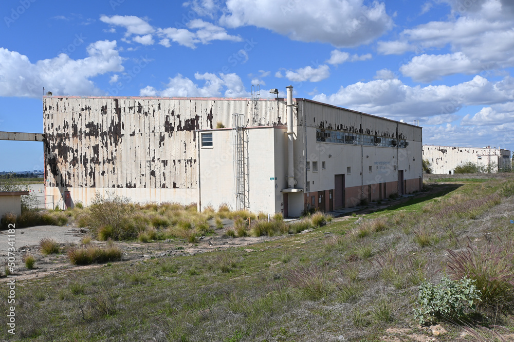 IRVINE, CALIFORNIA - 23 FEB 2022: HMM-163 Building, slated for ...