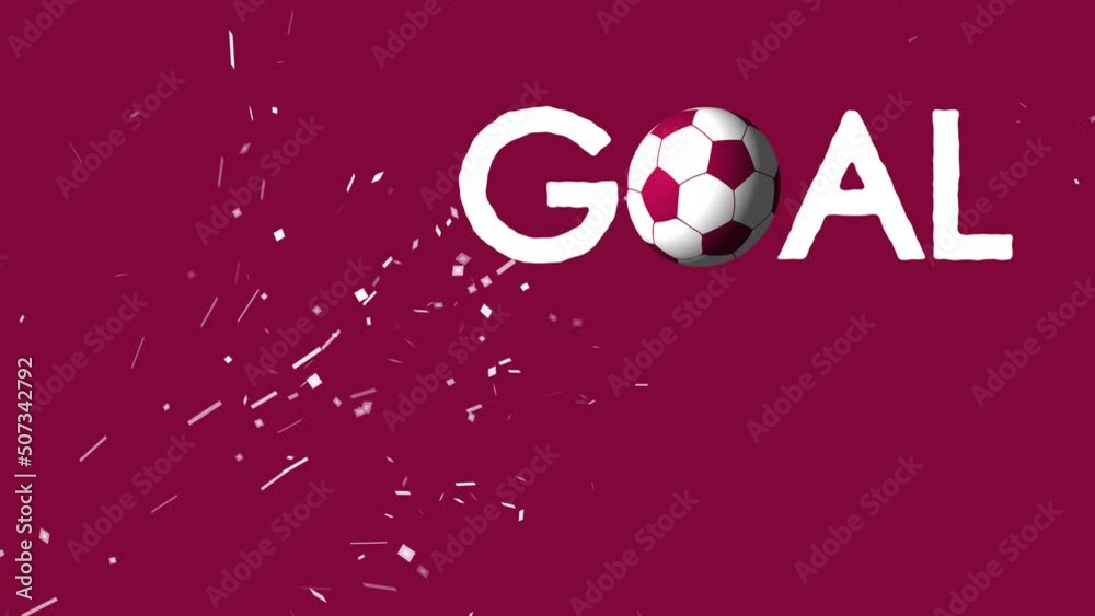 Celebrating goal in a football game. Football or Soccer ball using ...