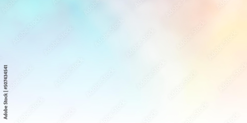 Light Blue, Yellow vector background with clouds. Stock Vector | Adobe ...