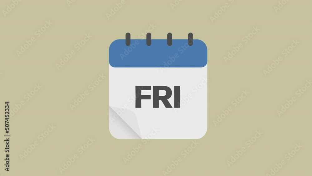 Friday. Days of the week. Message. Motivation. Reminder. Handwritten ...