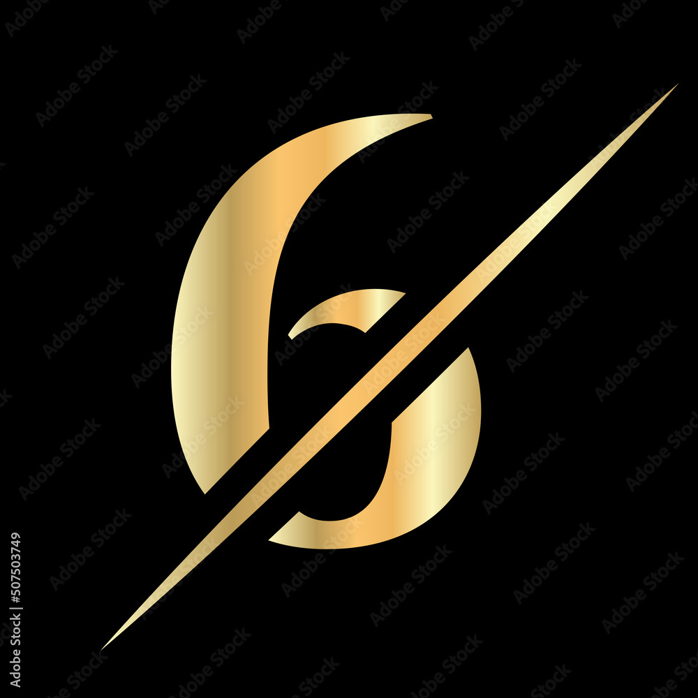 Initial Monogram Letter 6 Logo Design for Beauty, Royal Sign, Luxury ...