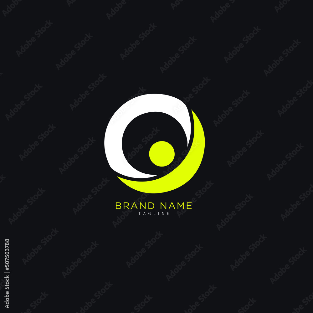 Alphabet letter Initial O , OO logo premium business typeface, minimal ...