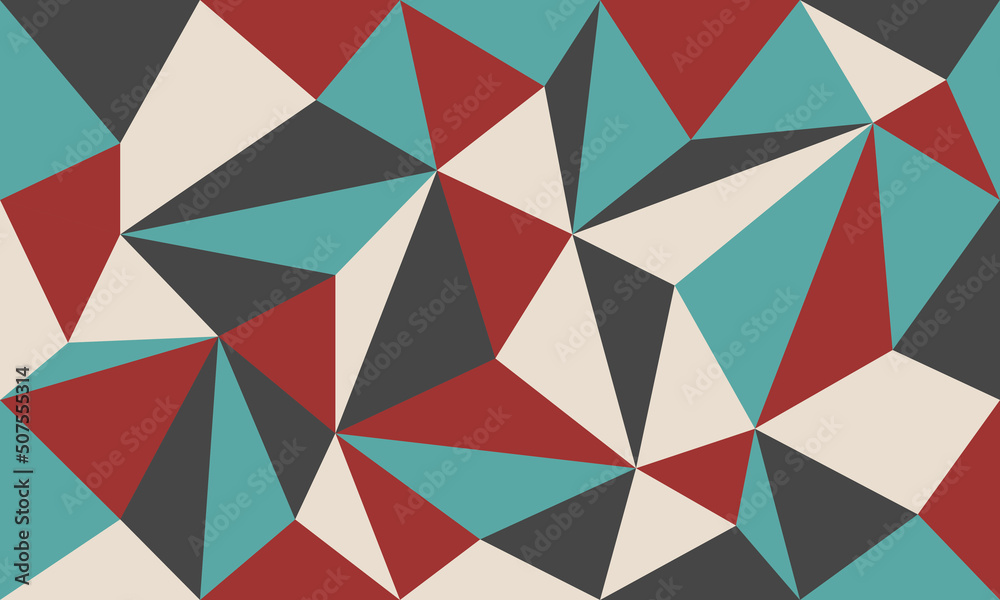 1970 good vibes geometric vector background. Retro abstract wallpaper ...