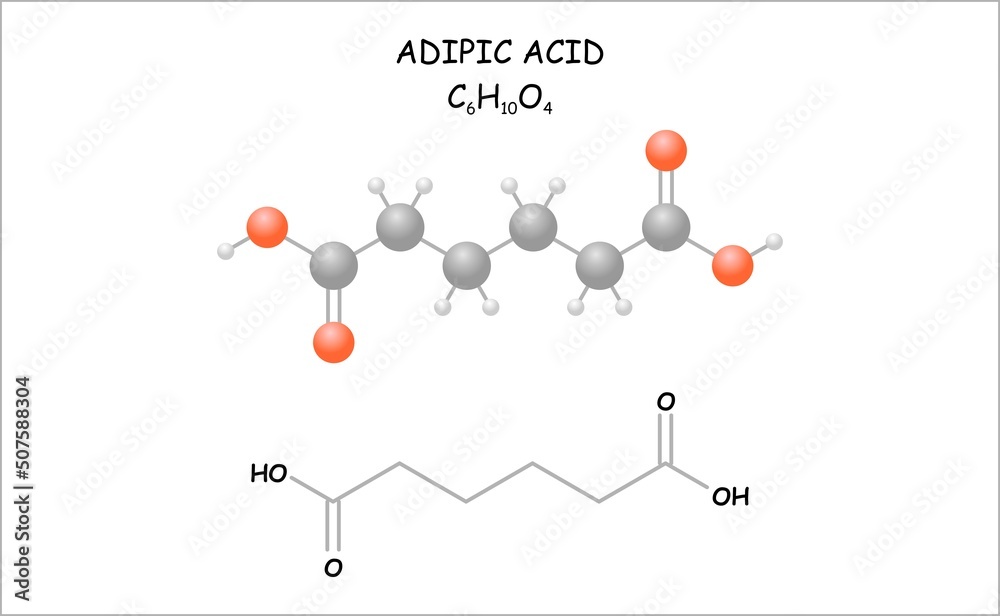 Stylized molecule model/structural formula of the flavor enhancer ...