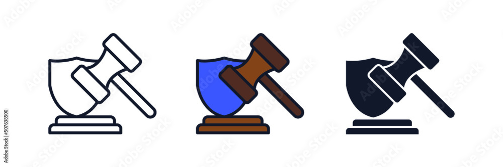 legal expenses icon symbol template for graphic and web design ...