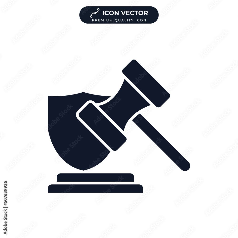 legal expenses icon symbol template for graphic and web design ...