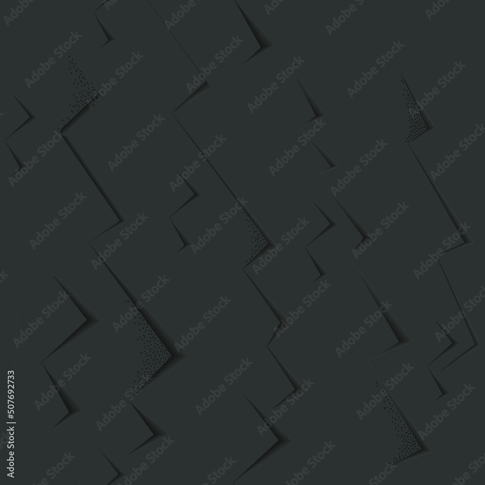seamless abstract wallpaper with jagged zigzag elements. monochrome calm background image Stock ...