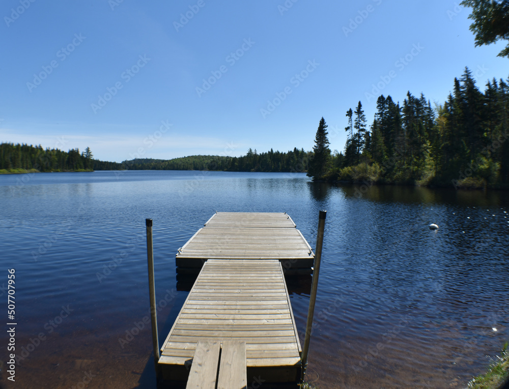 Parc Mauricie Lac Fou 29 Mai 2022 Stock Photo | Adobe Stock