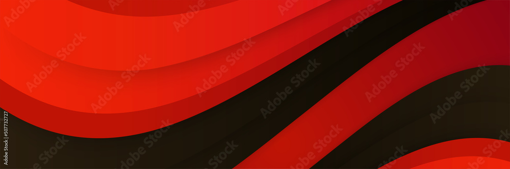 Black and red abstract banner background Stock Vector | Adobe Stock