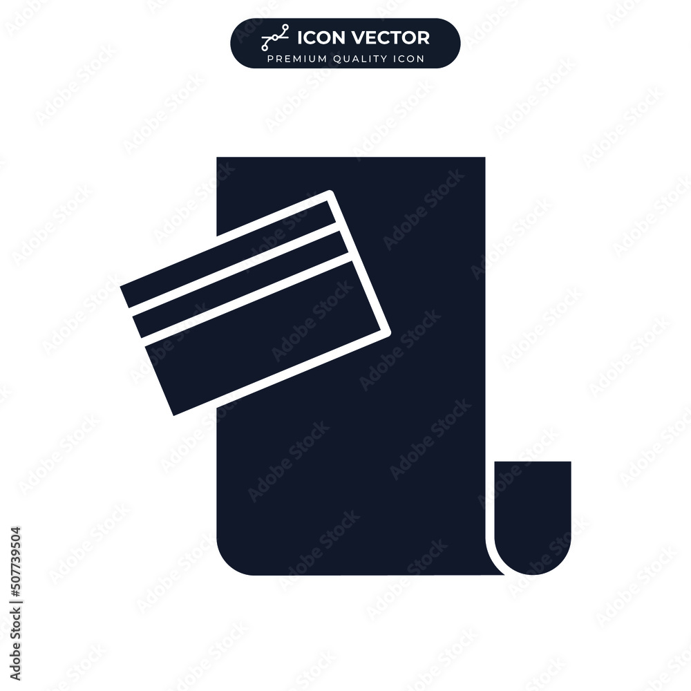 bill icon symbol template for graphic and web design collection logo ...