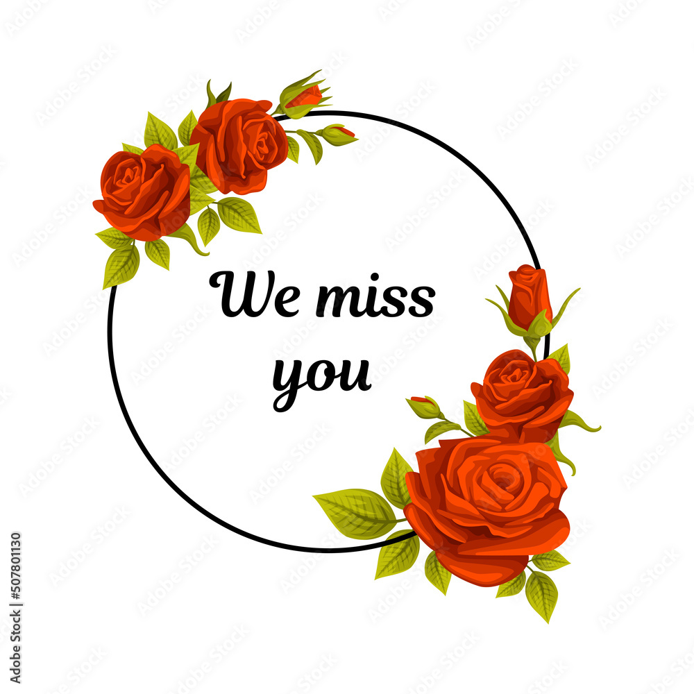 I Miss You Rose Photo