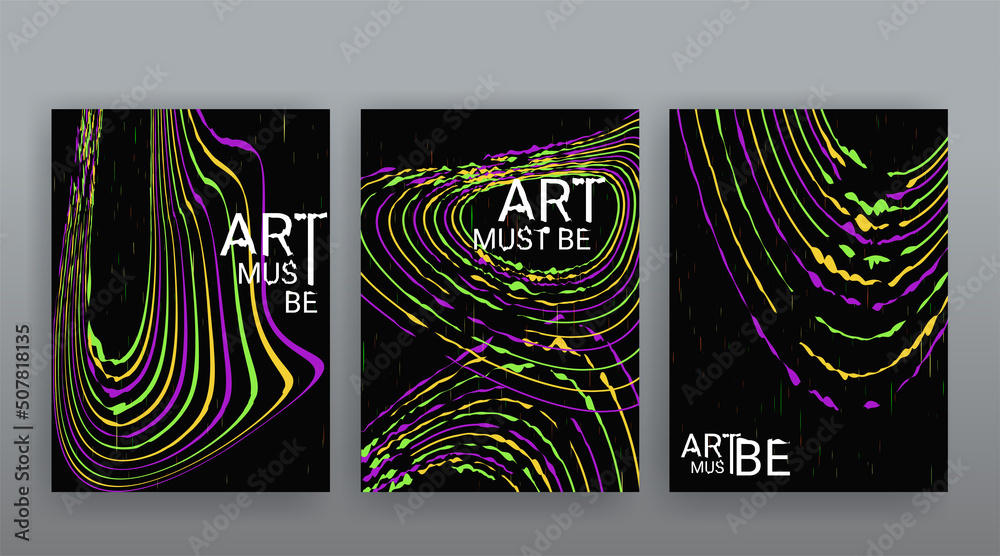 Simple is the best, neon liquid paint splash in retro the 90s and 80s ...