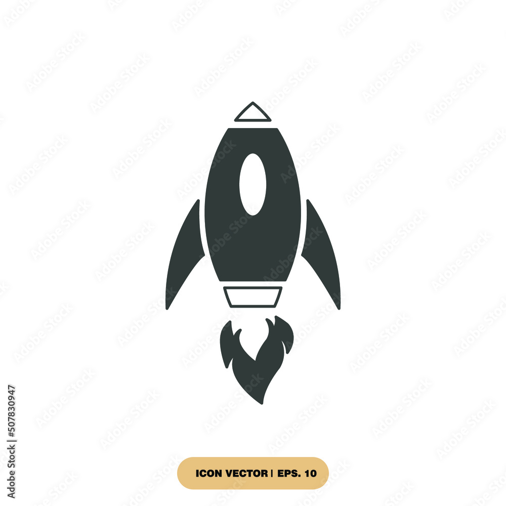 rocket icons symbol vector elements for infographic web Stock Vector ...