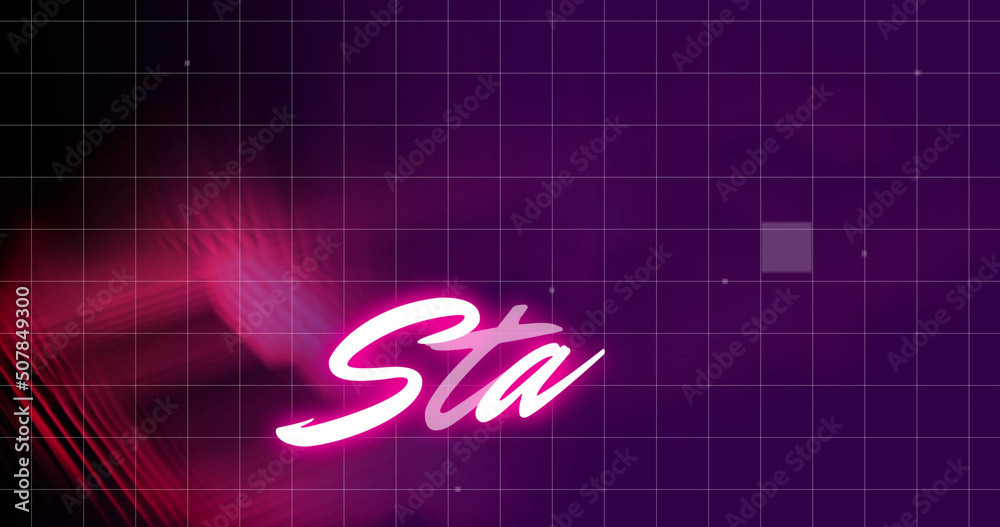 Start text and futuristic background Stock Illustration | Adobe Stock