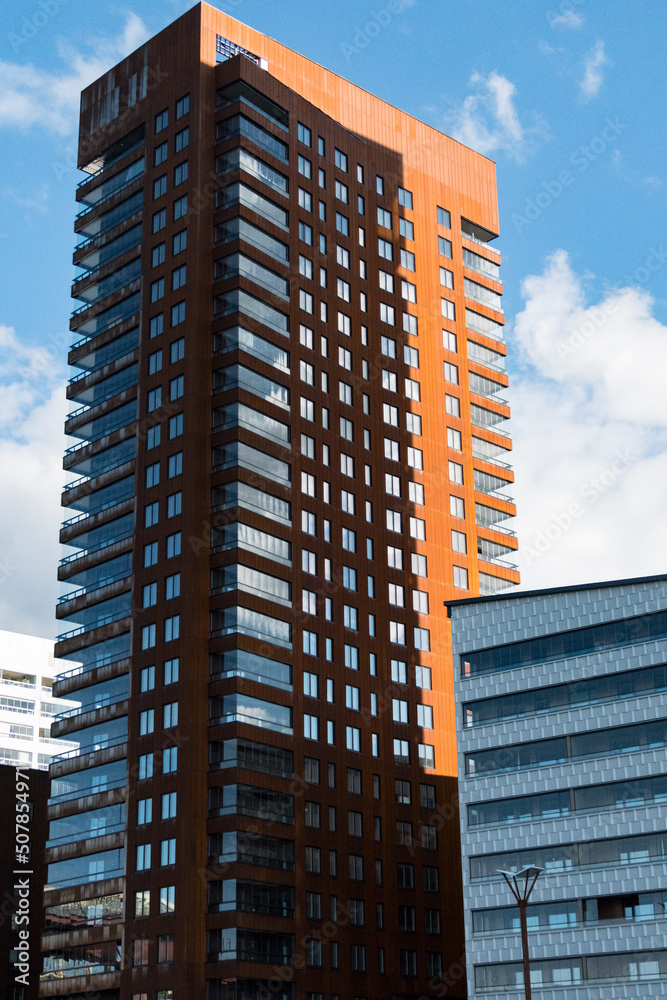 Stockholm, Sweden High-rise apartment buildings in Liljeholmskajen ...