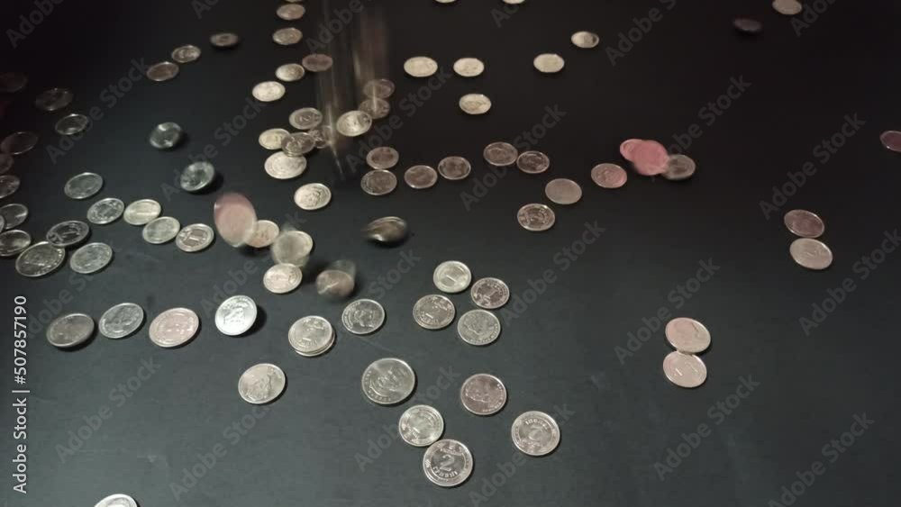 Obverse of contemporary coin denomination Ukrainian hryvnia 2021 ...