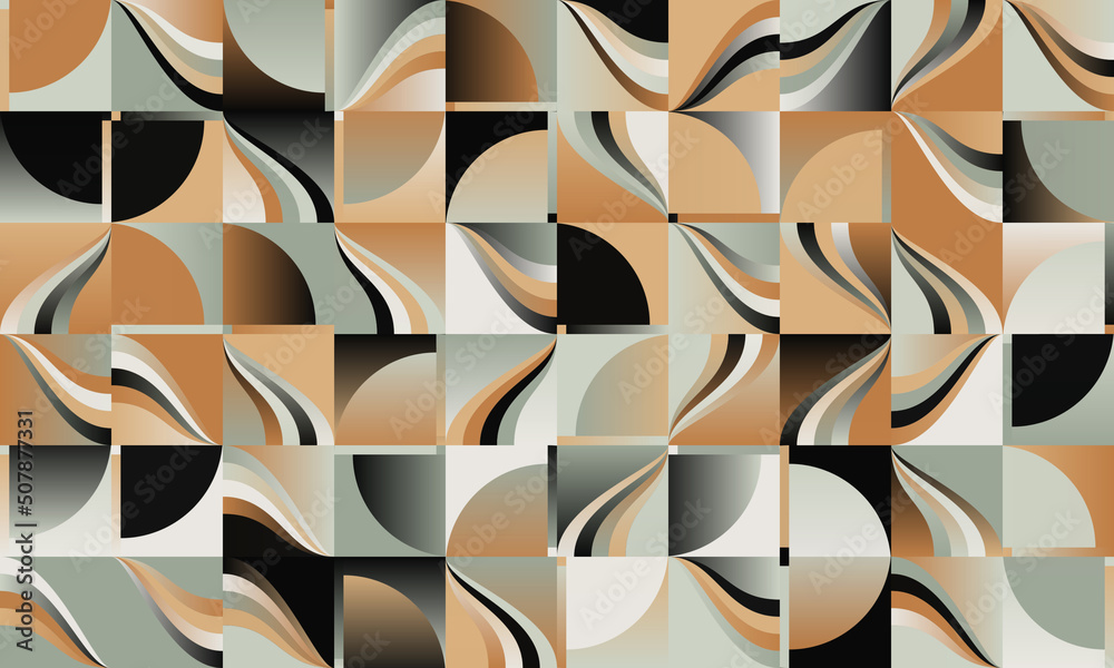 Scandi Art Made With Scandinavian Inspired Graphics Using Abstract ...