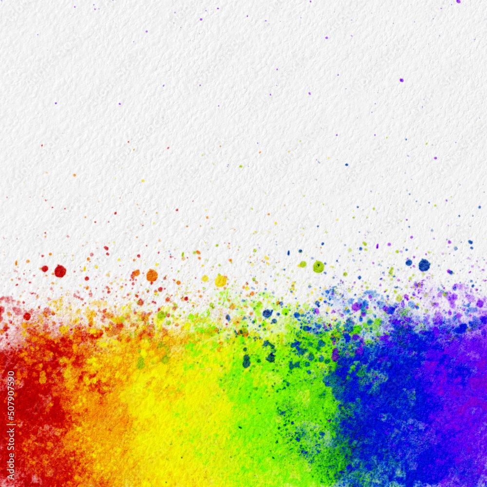 LGBT pride watercolour background, Illustrator water colour splash ...