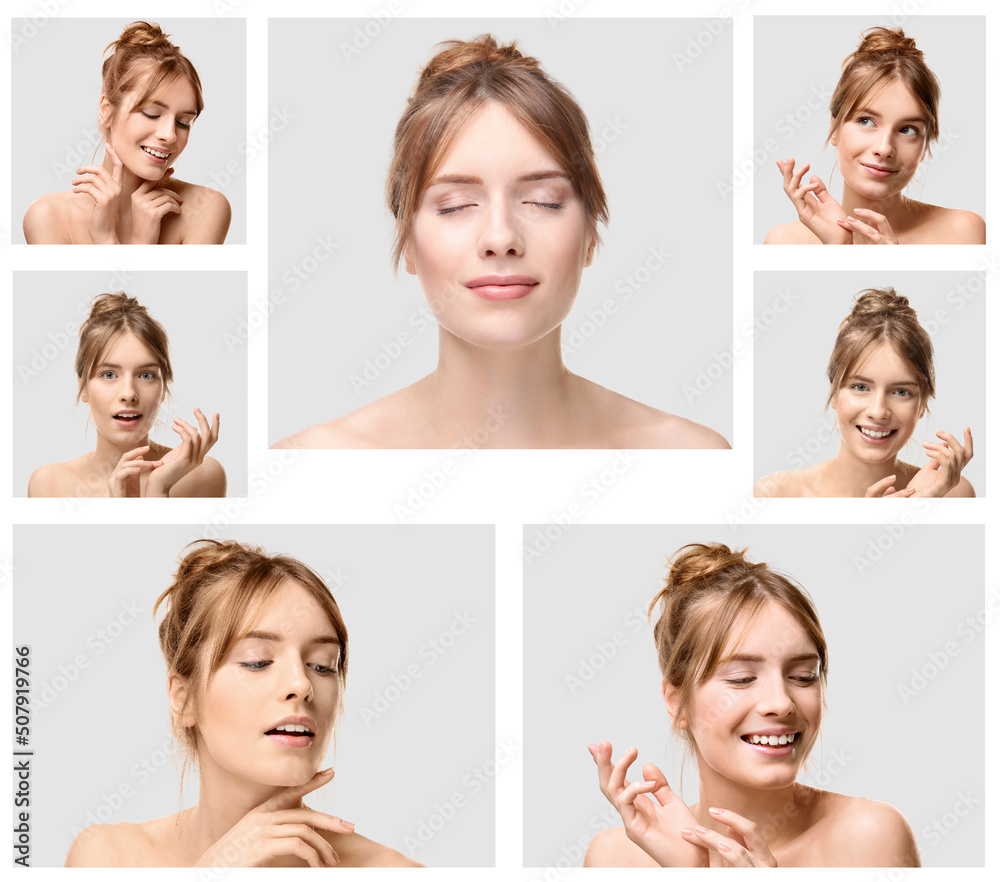 Beauty Collage Background