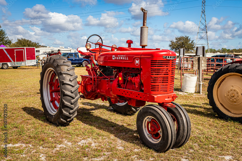 1950 International Harvester McCormick Farmall Model M Farm Tractor ...