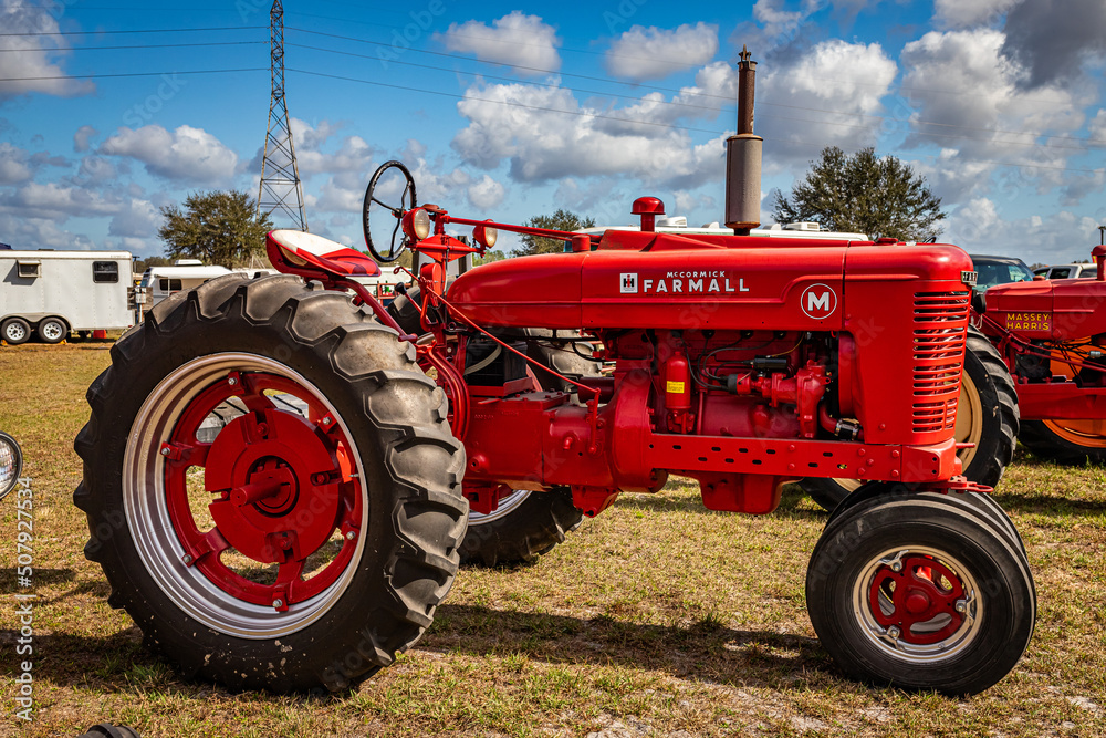 1950 International Harvester McCormick Farmall Model M Farm Tractor ...