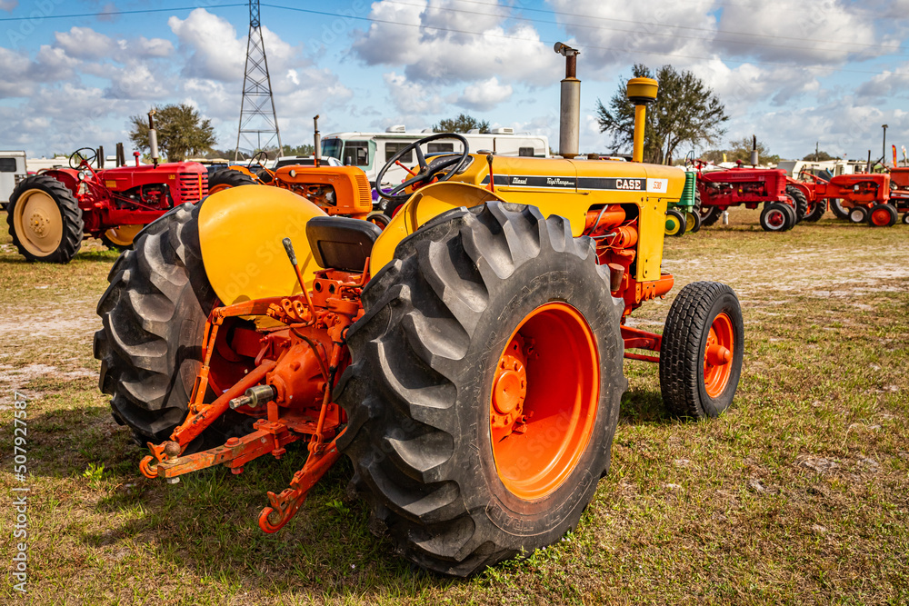 1960 J I Case 530 Farm Tractor Stock Photo | Adobe Stock