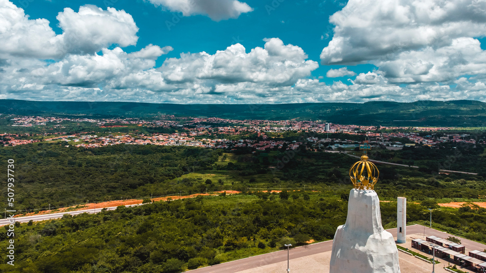 Crato Estátua Nossa Senhora de Fátima Religião Católica Turismo Cariri ...