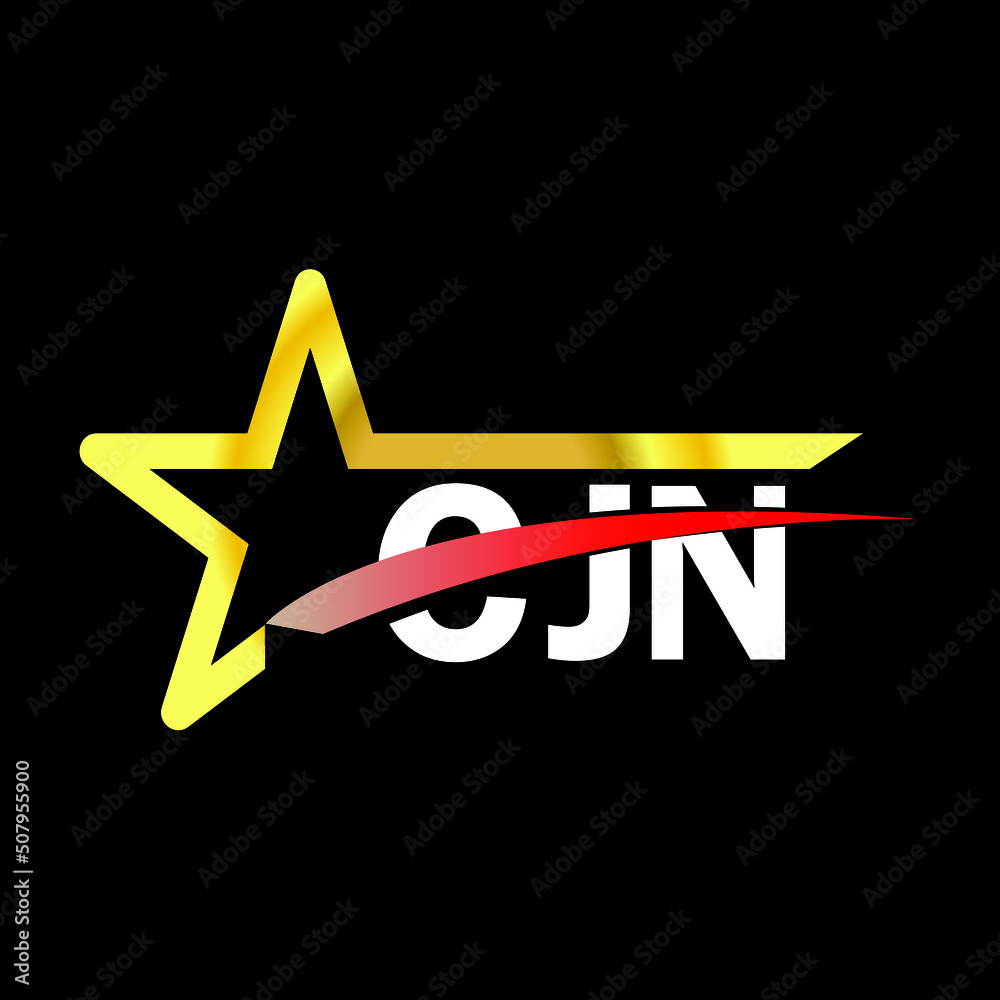 CJN letter logo design. CJN creative letter logo. simple and modern ...