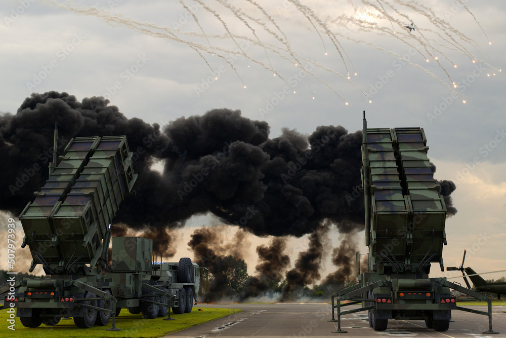 MIM-104 Patriot - American surface-to-air missile system developed by ...
