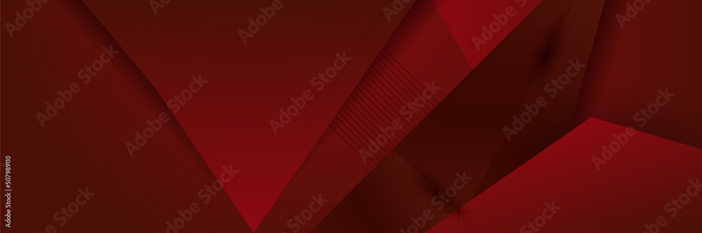 Red abstract banner background Stock Vector | Adobe Stock