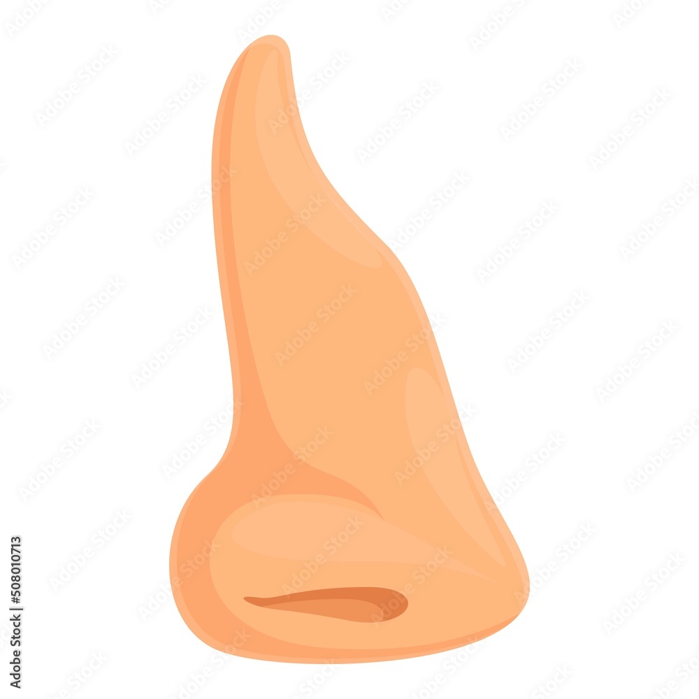 Cosmetic nose operation icon cartoon vector. Plastic surgery. Inside ...