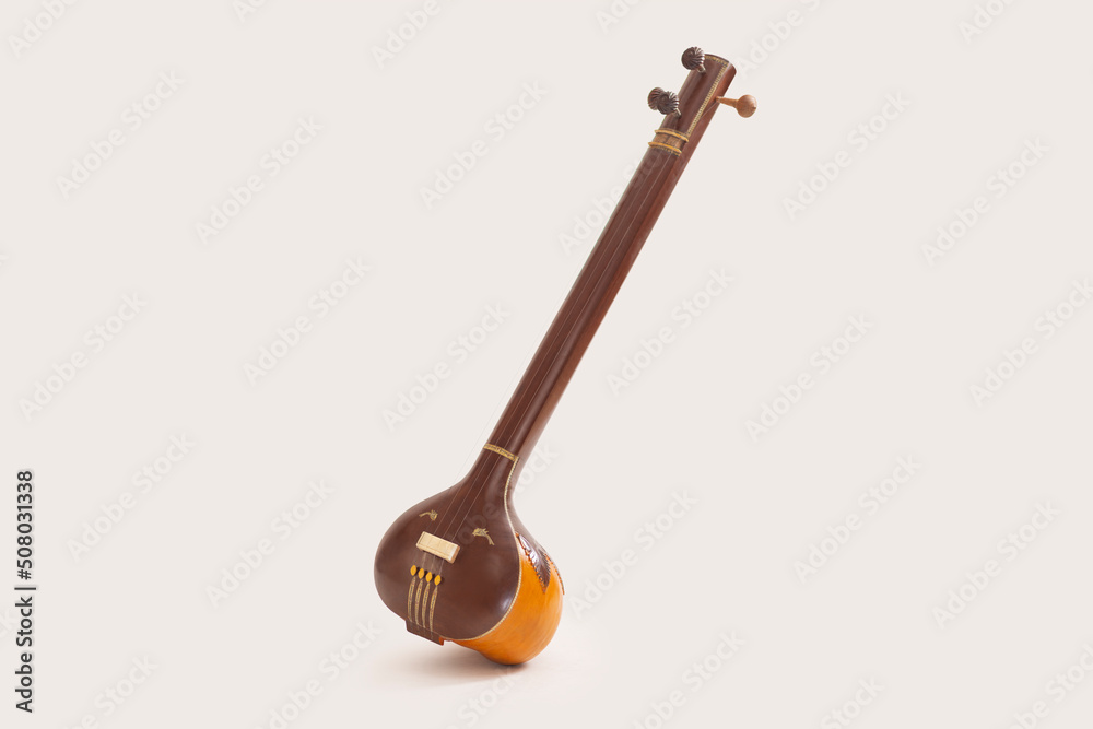 Close-up portrait of Tanpura, Indian Traditional Classical Music ... Close-up portrait of Tanpura, Indian Traditional Classical Music ...