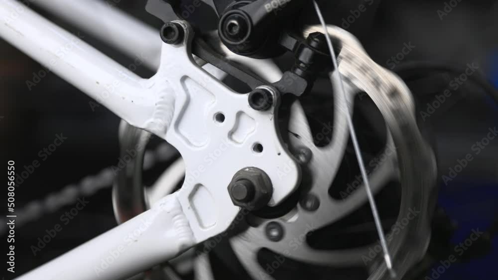 Technical readiness of the bike for the summer season is checked in ...