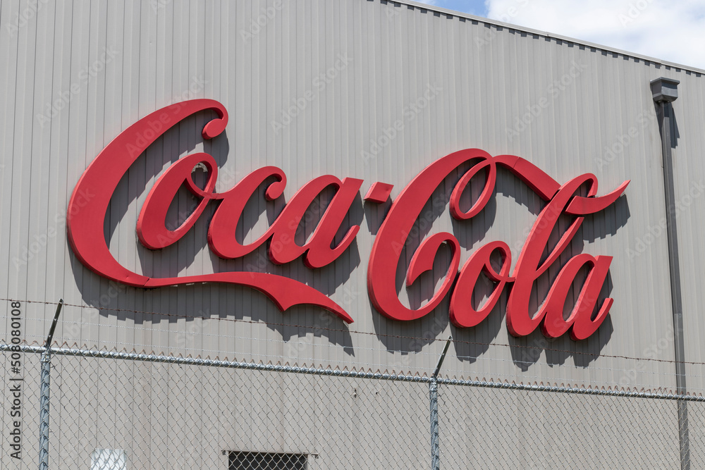 Coca-Cola plant. Coca-Cola manufactures Coke, Diet Coke, Sprite, Dasani ...