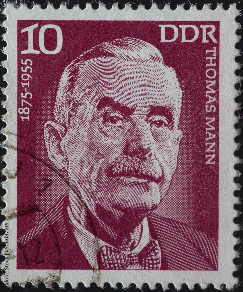 Poster GERMANY, DDR - CIRCA 1975 a postage stamp from GERMANY, DDR ...
