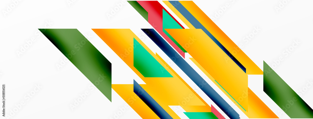 Dynamic lines background. Wallpaper for concept of AI technology ...