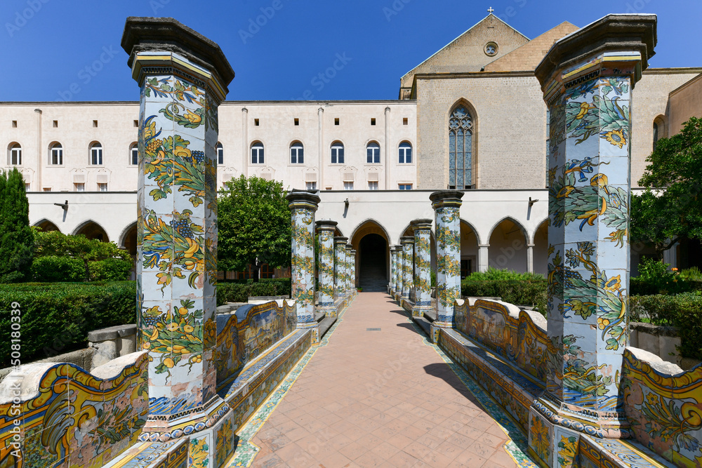 Complesso Monumentale di Santa Chiara Stock Photo | Adobe Stock