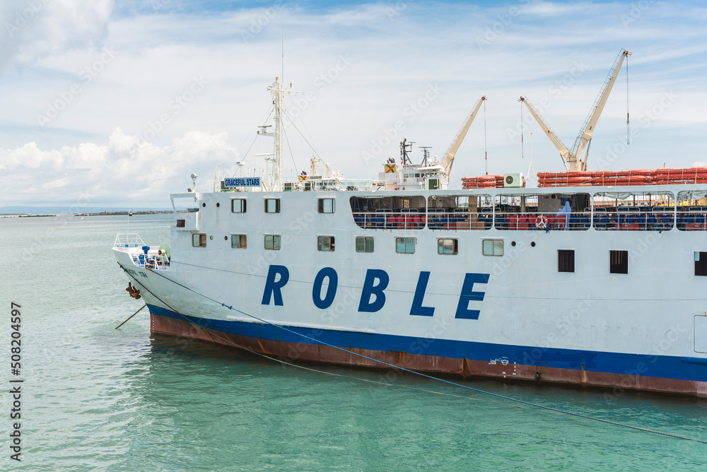 Cebu City, Philippines - May 2022: Roble Shipping Inc. is a Cebu-based ...
