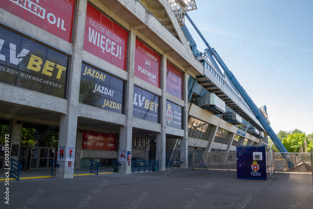 Henryk Reyman's Municipal Stadium. Stadion Miejski Wisły im. Henryka ...
