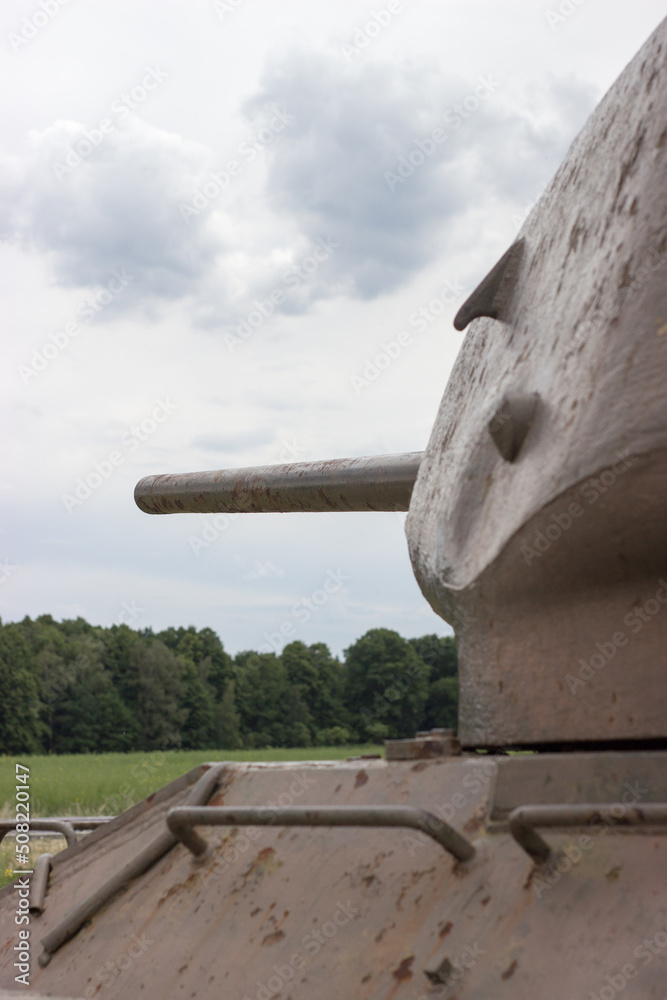 Historic tank from World War II Stock Photo | Adobe Stock