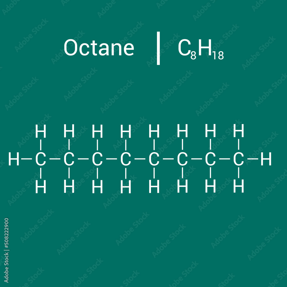 Structural Formula For Octane