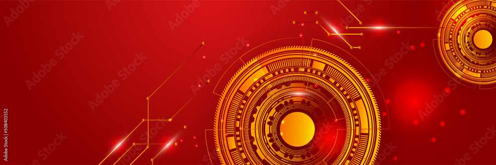 Artificial intelligence tech background. Digital technology, deep ...