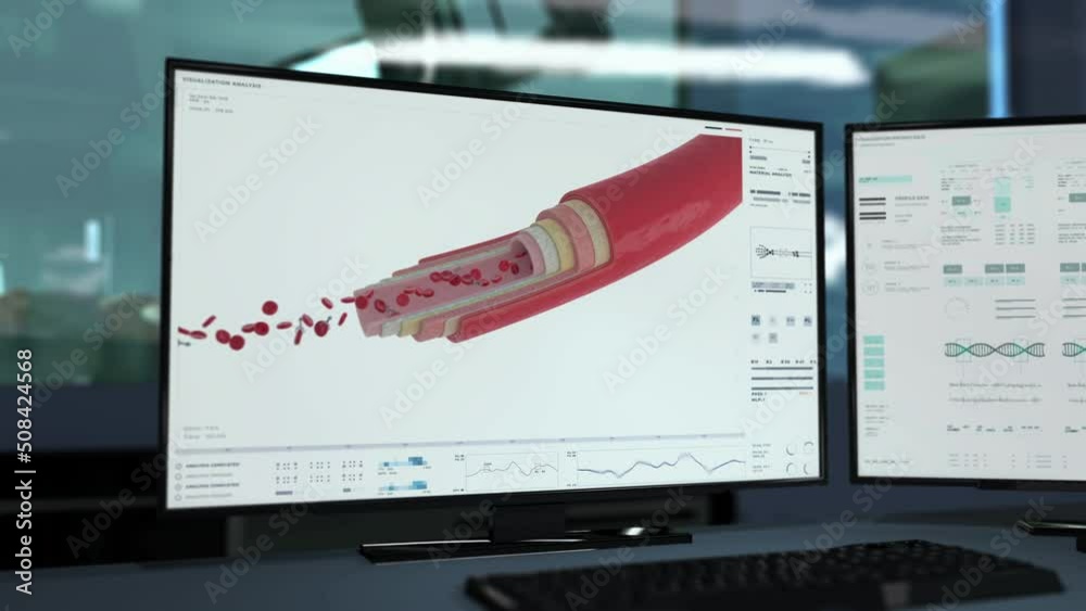 Laboratory System Scans Blood Flow In Artery And Detects Nanomachines ...