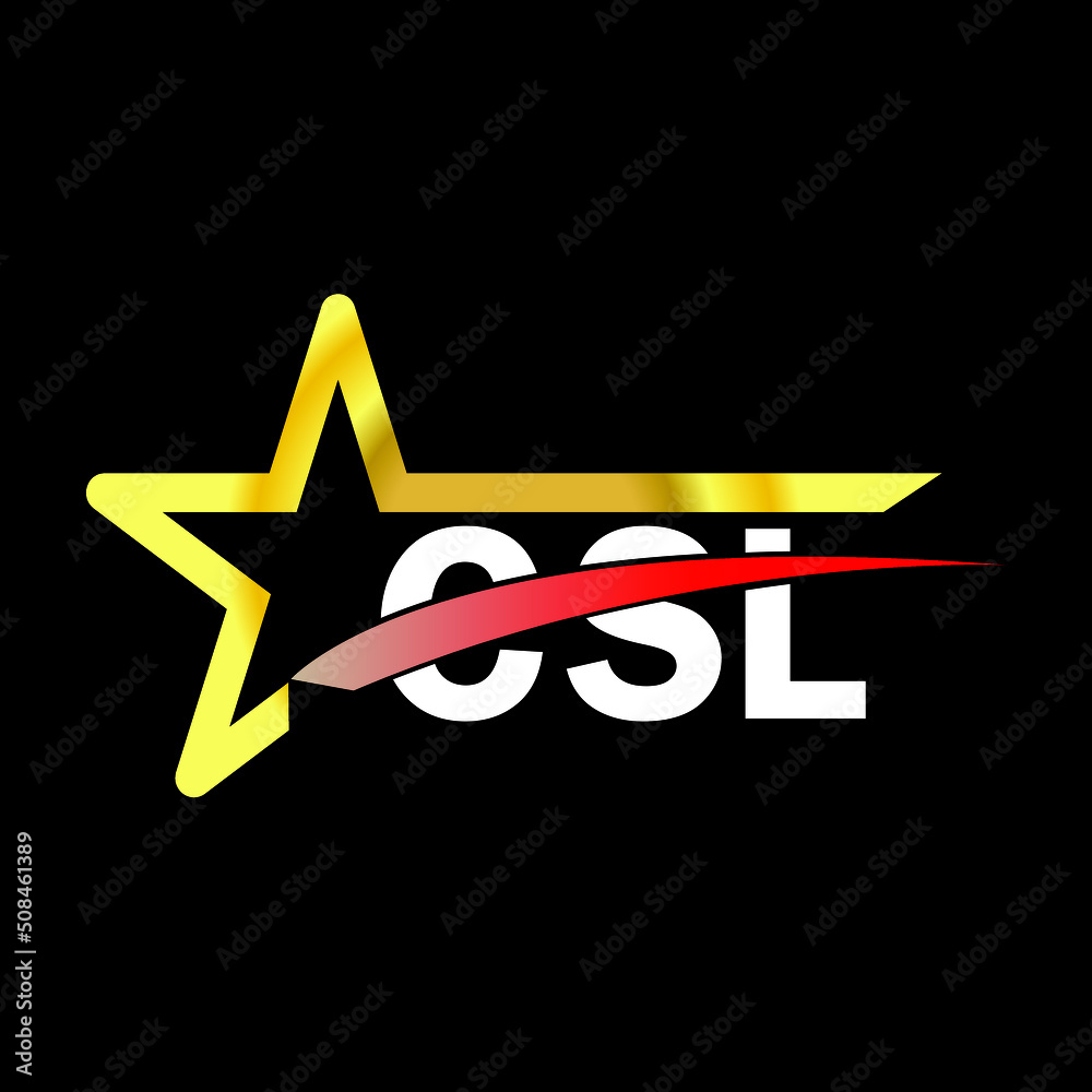 CSL letter logo design. CSL creative letter logo. simple and modern ...